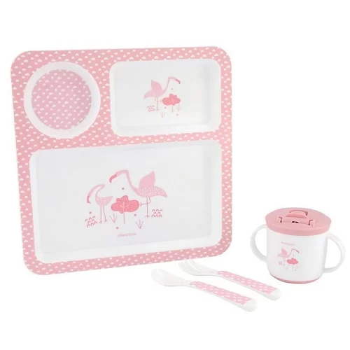 Set posuđa 4 dela Flamingo pink
Set posuđa 4 dela Flamingo pink