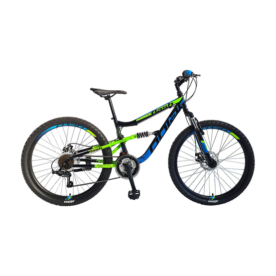Bicikl Polar FLASH B262S27220 Black-Blue-Green, Crna / Plava / Zelena, 18 brzina