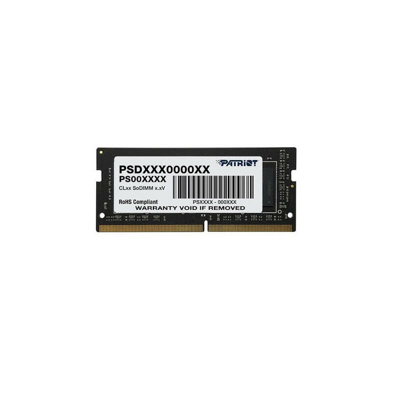 Memorija SODIMM DDR4 4GB 2666MHz Patriot Signature PSD44G266681S