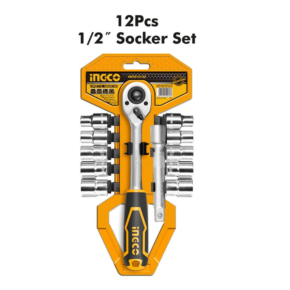 Ingco Set nasadnih ključeva 1/2” HKTS12122