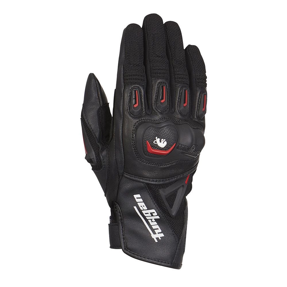VOLT Black Red Rukavice