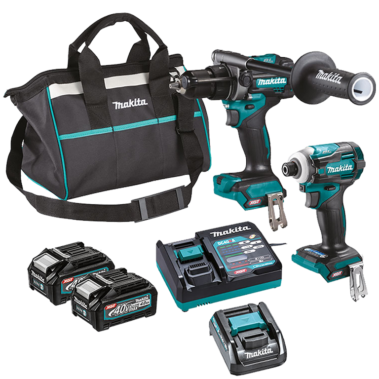 Makita XGT set DK0114G201 – HP001G + TD001G