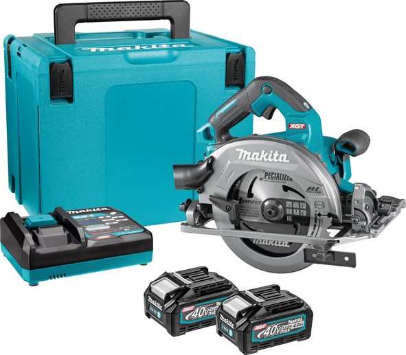 Makita akumulatorska ručna kružna testera HS004GM202