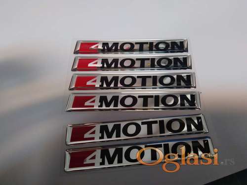 4 motion stiker plocica