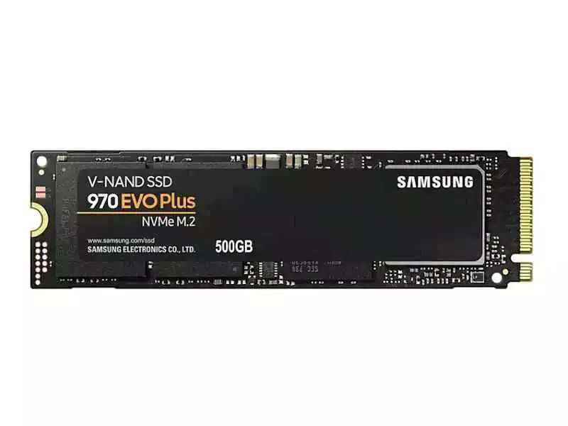 SAMSUNG 500GB M.2 NVME MZ-V7S500BW 970 EVO PLUS SERIES SSD