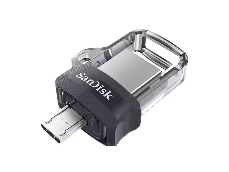 SANDISK DUAL DRIVE USB ULTRA 128B M3.0 GREY&SILVER