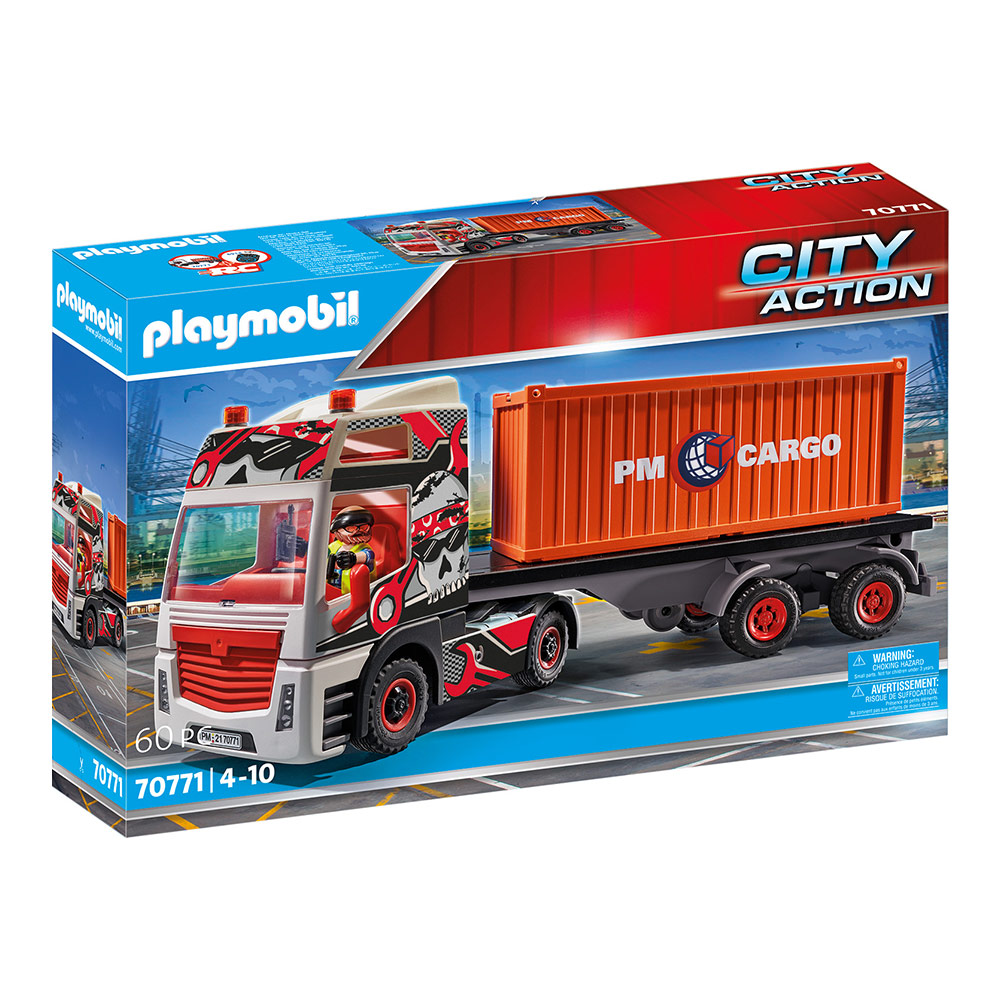 Playmobil City Action Kamion sa kontejnerom
