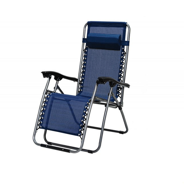 Messina baštenska stolica podešavajuća plava 055681