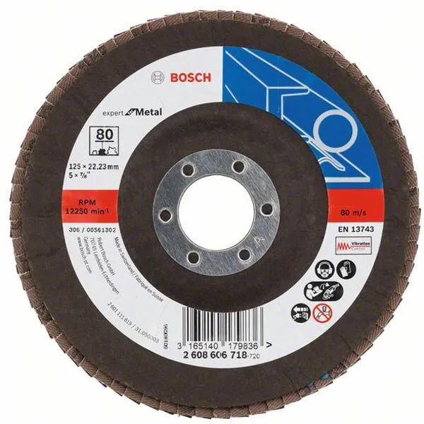 Bosch lamelni brusni disk X551,prečnik 125mm; gran 80 2608606718