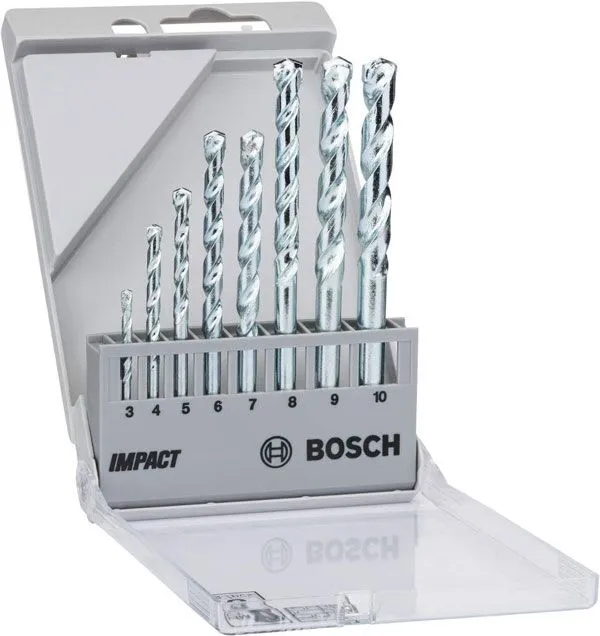 Bosch Set impact burgija 3,4,5,6,7,8,9,10 (2607018366)