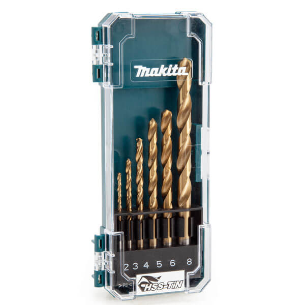 Makita set HSS-TiN burgija 2-8mm D72833