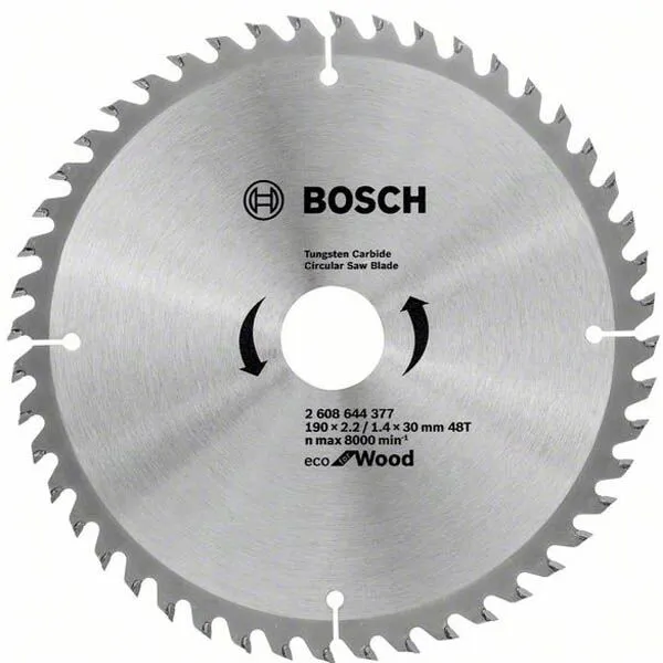Bosch list kružne testere 190 x 30-48 Eco for wood 2608644377