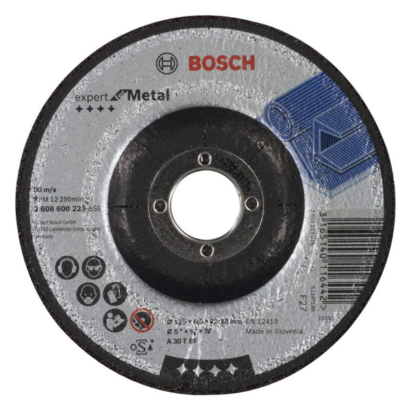 Bosch brusna ploča 125×6 (2608600223)
