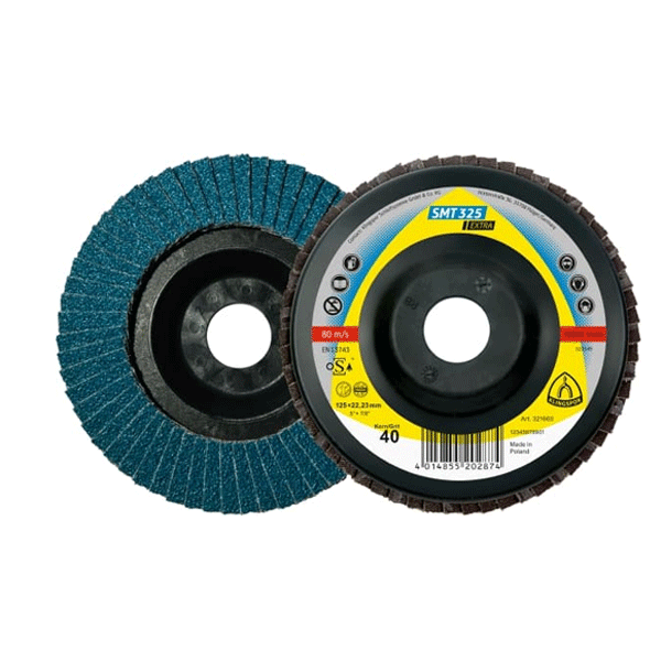 Klingspor lamelasti brusni disk 125 x 22,23 mm P40 SMT 325 Extra