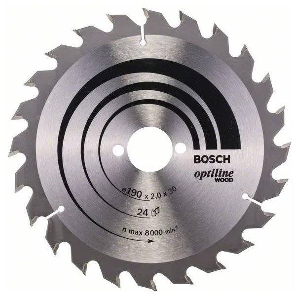 Bosch list kružne testere 190 x 30 x 20 mm 2608641185