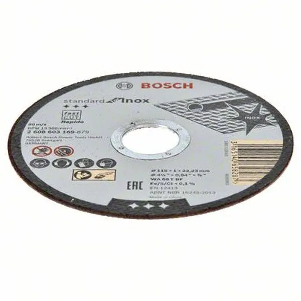 Bosch rezna ploča ravna 115×22,23×1,0mm 2608603169