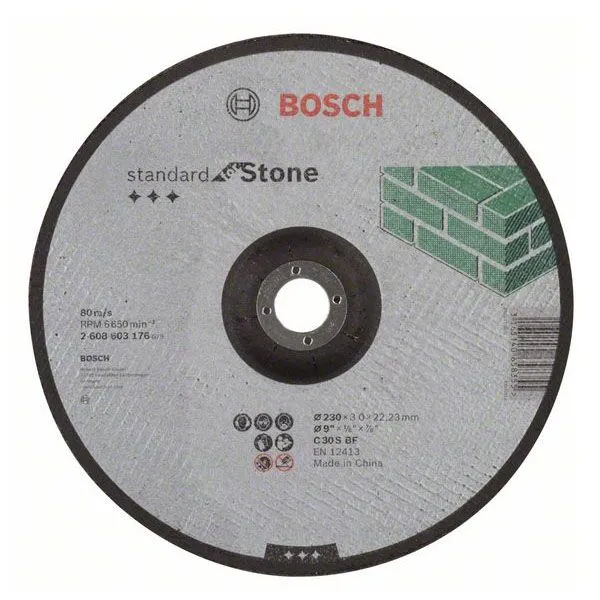 Bosch rezna ploča ispupčena 230 x 22,23 x 3,0 mm 2608603176