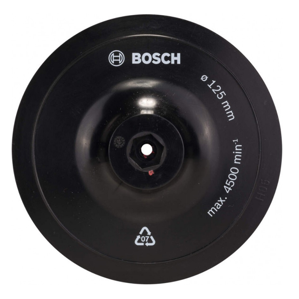 Bosch ploča sa čičak prihvatom 125 mm 8 mm 1609200154