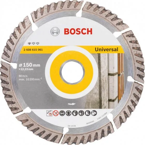 Bosch dijamantska rezna ploča 150×22.23×2.4x10mm 2608615061