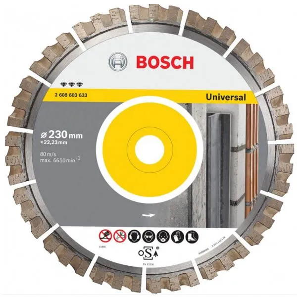 Bosch dijamantska rezna ploča 300×25,40×2,8x15mm 2608603635