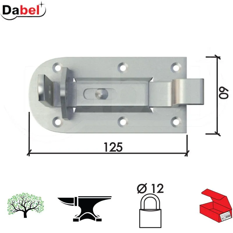 Reza za katanac 105 ZnB 125mm DSP 0105464