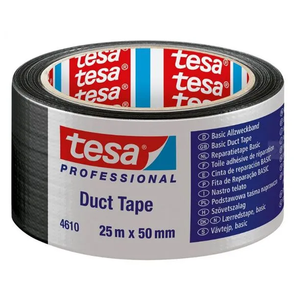 Tesa duct traka crna 50 mm / 25 m 046100000300