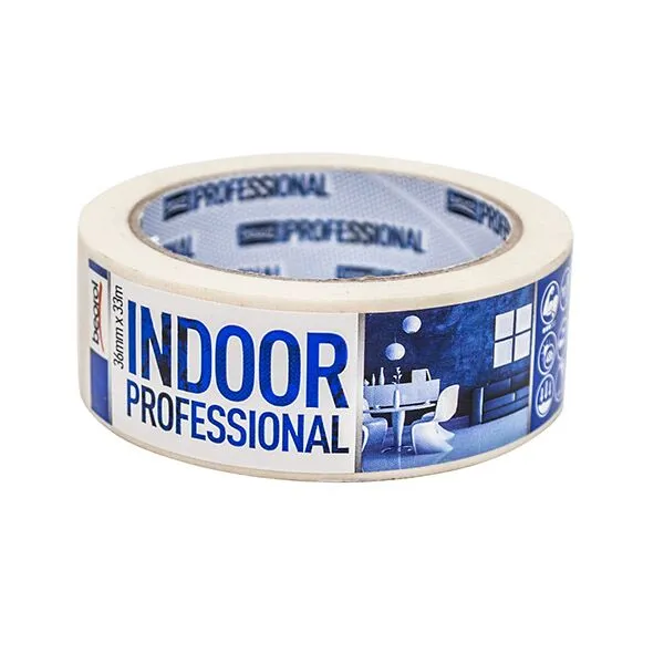 Krep traka Indoor Professional, 36mm x 33m, 70ᵒC BK36