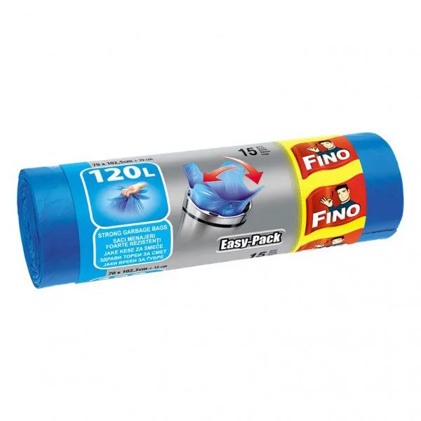 FINO kese za smeće Easy Pack HD 120L 15kom (93115)