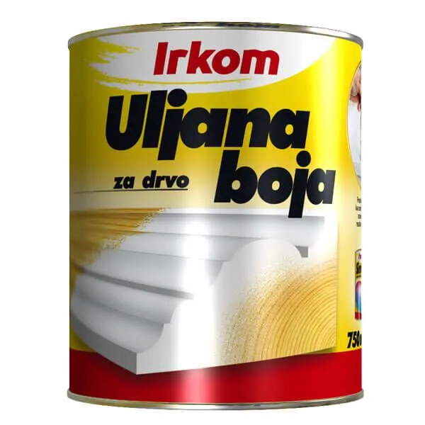 Uljana boja za drvo BELA 750ml 81300001