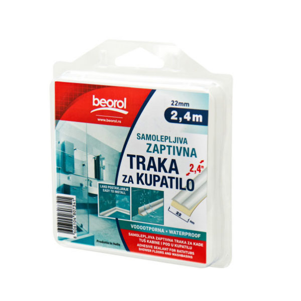 Samolepljiva zaptivna traka za kupatilo 22mm x 2.4m GT122