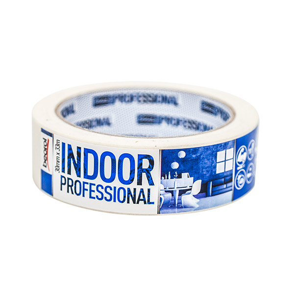 Krep traka Indoor Professional, 30mm x 33m, 70ᵒC BK30