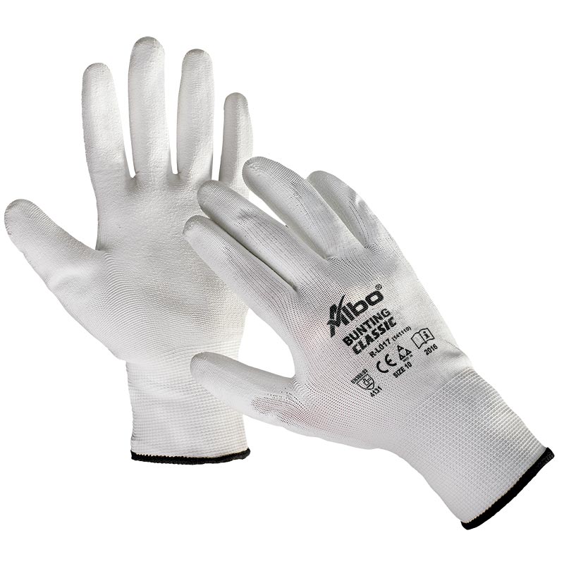 Bunting bele rukavice L017