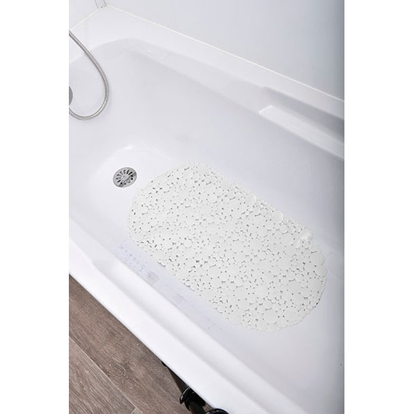 Tendance guma za kadu 69x36cm pvc bela bubbles 7215100