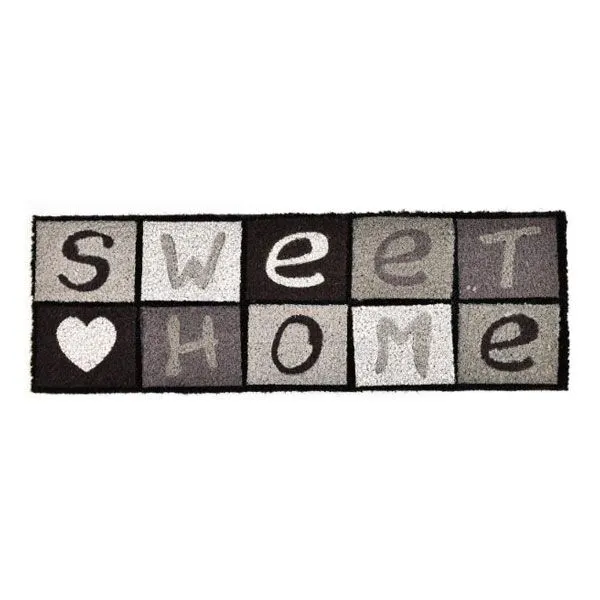 Otirač Sweet Home 25x75cm coco – sivi 1403993
