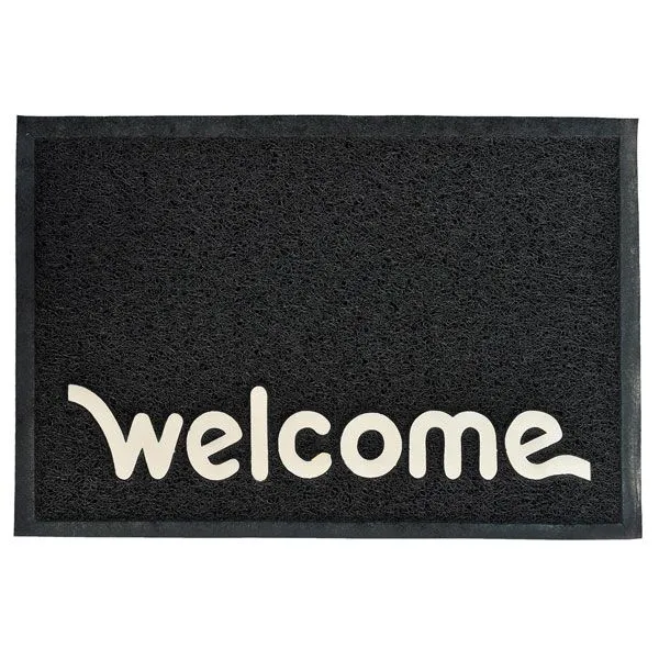 Otirač Welcome 40x60cm pvc – crni