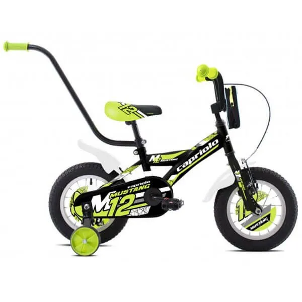 Capriolo mustang 12″ht crno-lime bicikl (92110712)