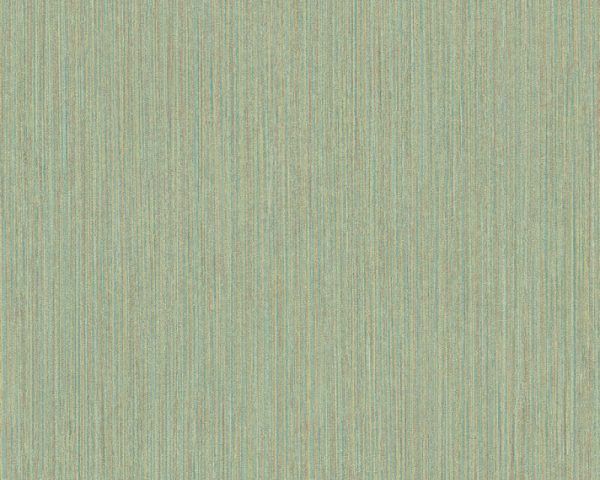 A.S. CRÉATION WALLPAPER «UNI, BROWN, GREEN, YELLOW» 371794