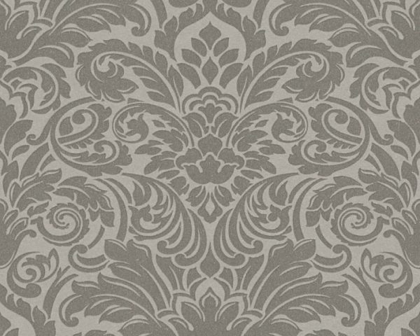 ARCHITECTS PAPER WALLPAPER «BAROQUE, GREY, METALLIC, SILVER» 305453