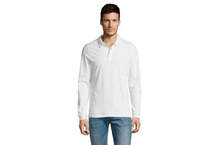 SOL'S Winter II muška polo majica sa dugim rukavima Bela 3XL ( 311.353.00.3XL )
