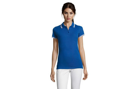 SOL'S Pasadena ženska polo majica sa kratkim rukavima Royal plava L ( 300.578.50.L )