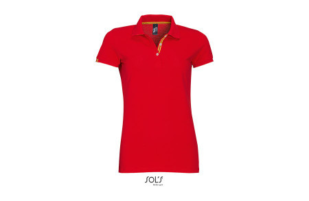 SOL'S Patriot ženska polo majica sa kratkim rukavima Crvena L ( 301.407.20.L )