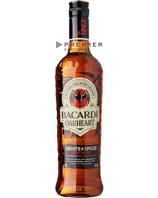 Bacardi Oakheart Spiced rum 0.70l