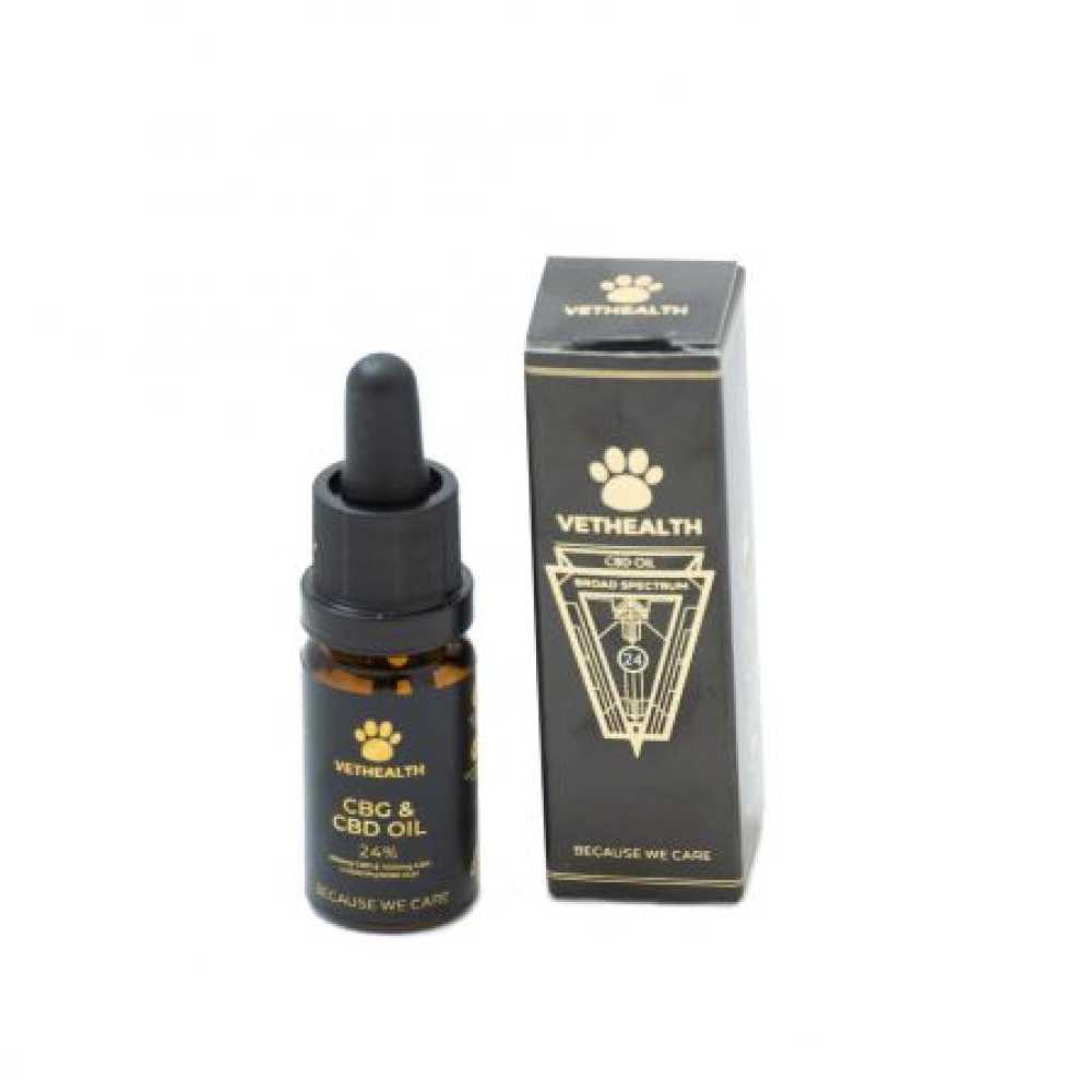 VetHealth Broad Spectrum CBD kapi 24% 10ml