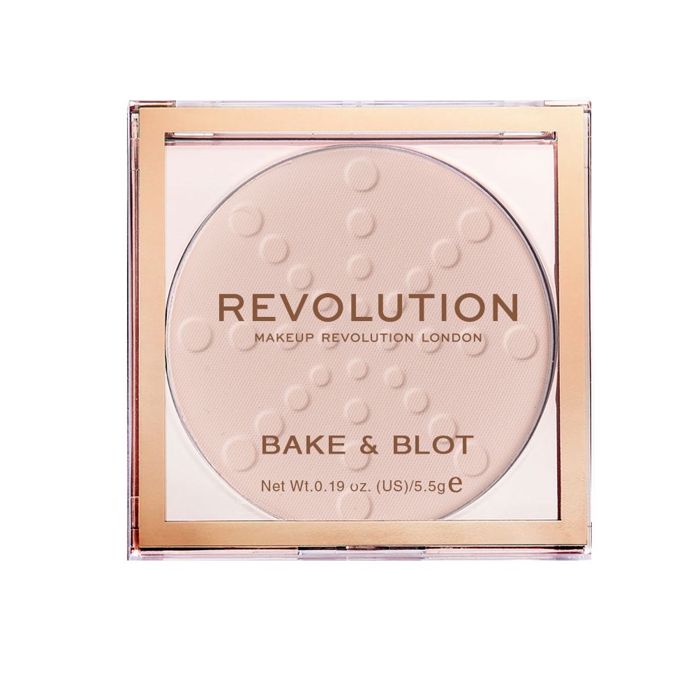 Puder u kamenu za setovanje šminke MAKEUP REVOLUTION Bake & Blot 5.5g Lace