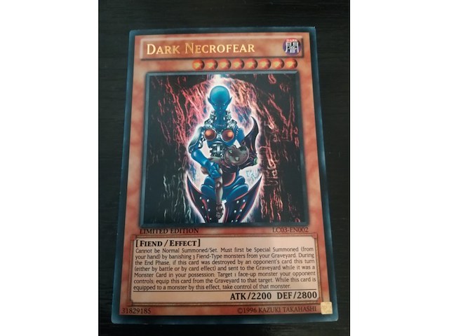 Yu-GI-OH!- Dark Necrofear  - Ultra rare