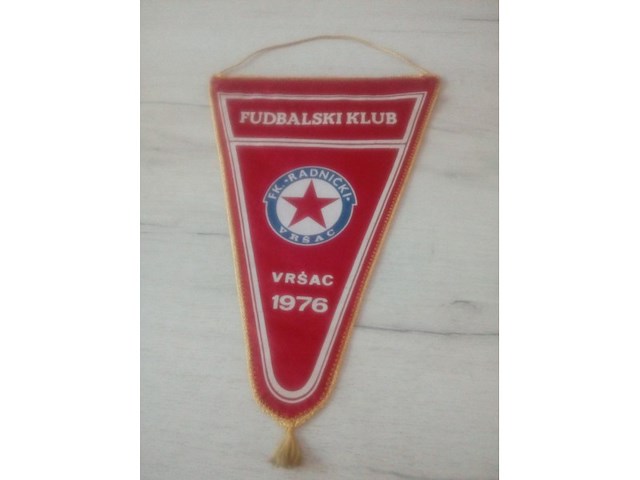 Fudbalska zastavica FK Radnički Vršac