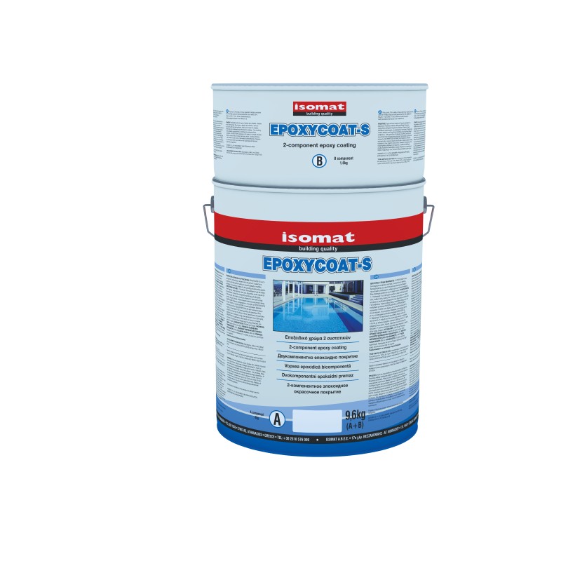 EPOXYCOAT-S 2-komponentni epoksidni premaz bazena za plivanje A+B 9,6kg