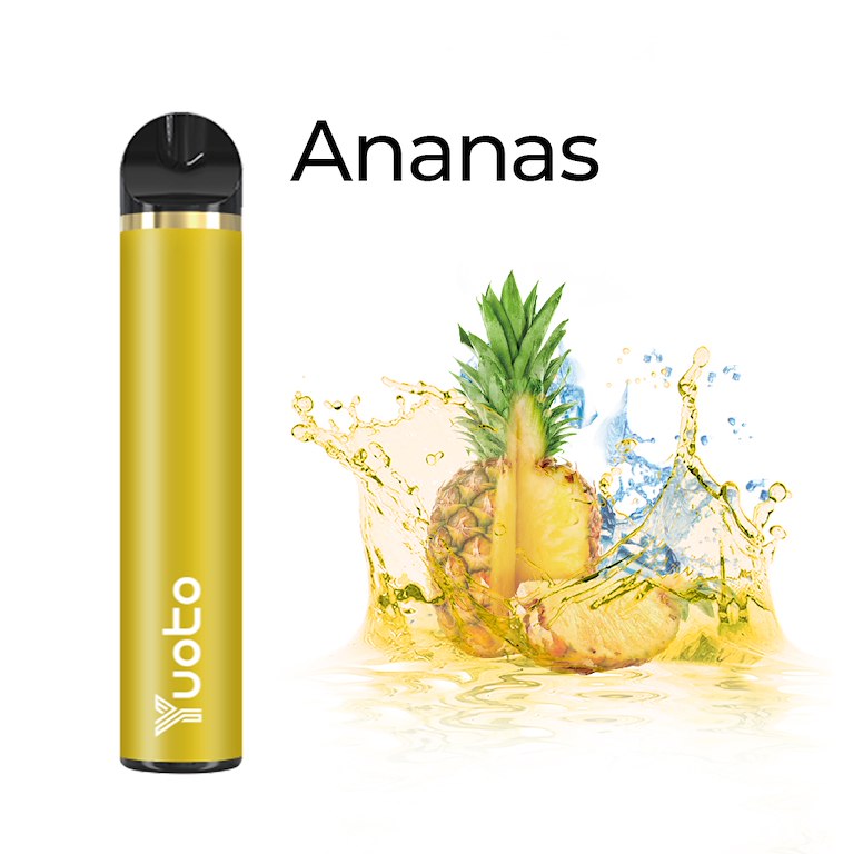 YUOTO e-cigareta PINEAPPLE 1500