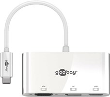 ADAPTER USB C - VGA+DP+HDMI™