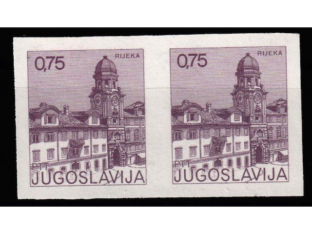 BA-REDOVNA 0.75 DIN 1976  NEZUPČANI PAR